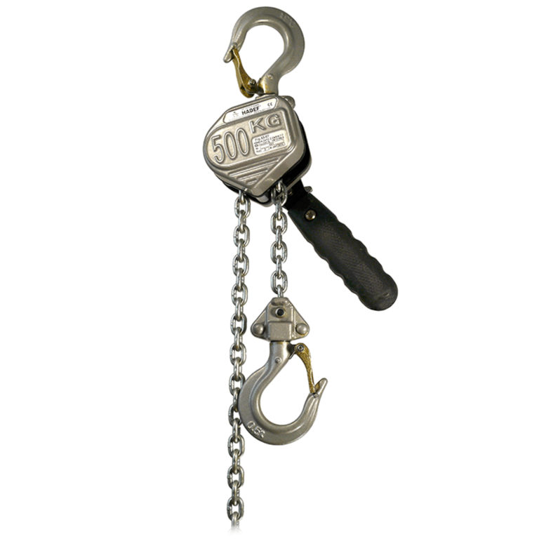Mini palan manuel à levier aluminium à chaine 53/07A - TLM 77